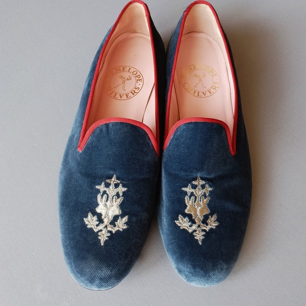 Velvet Slippers - Etsy