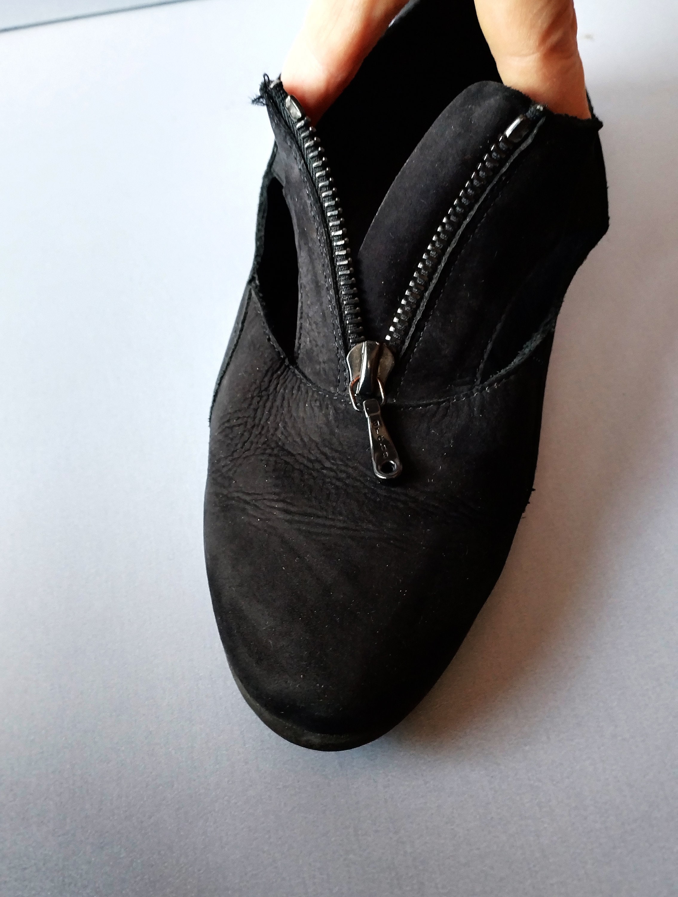 Vintage Arche LN Black Suede Ballerina Size EU 37 US 6,soft Suede ...