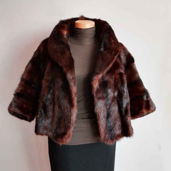 Vintage Fur Jacket - Etsy
