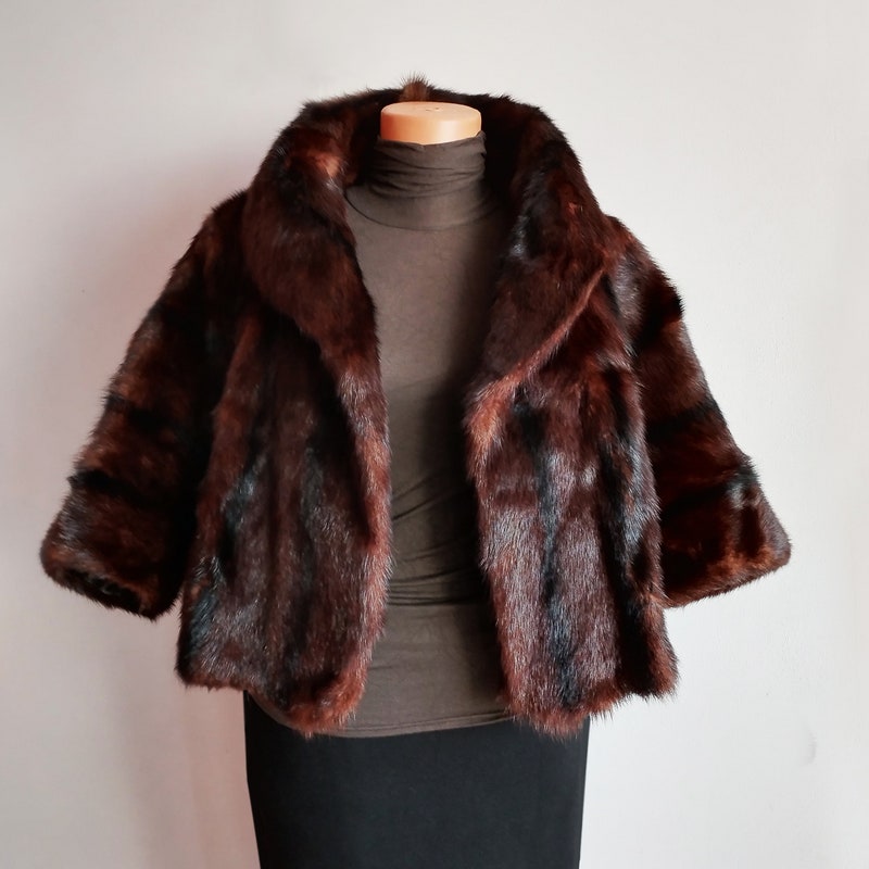 Vintage Fur Jacket - Etsy