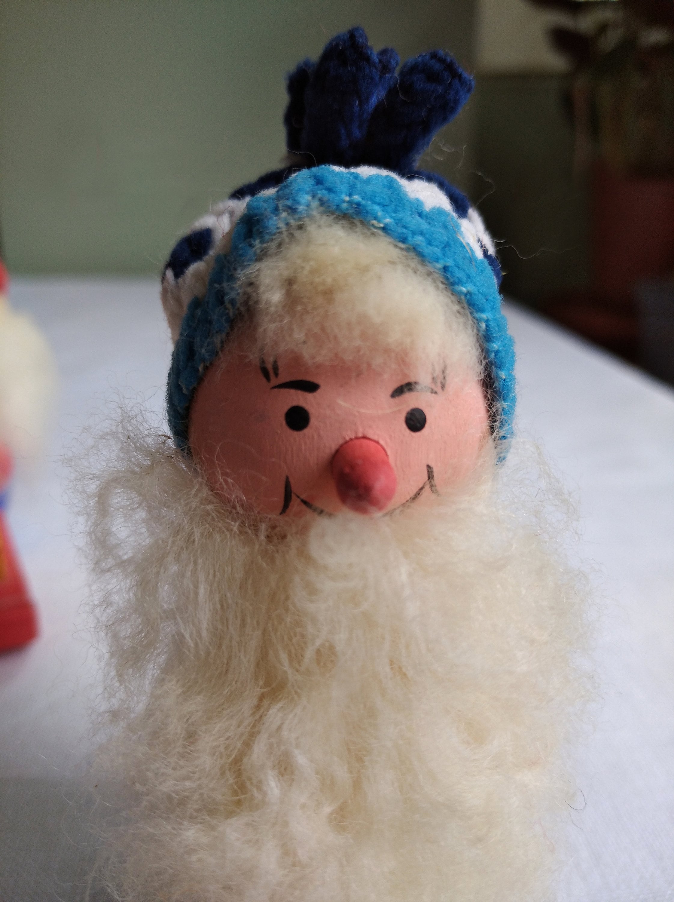 Vintage Swedish Wood Elves: Handmade Christmas Figurines, 1970s Folk ...