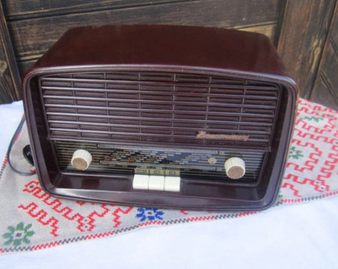 Vintage 1960s Zenith AM-FM Wood Radio FREE Shipping! Model K731 ...