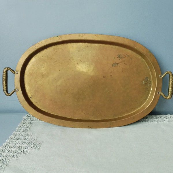 Antique Serving Tray - Etsy