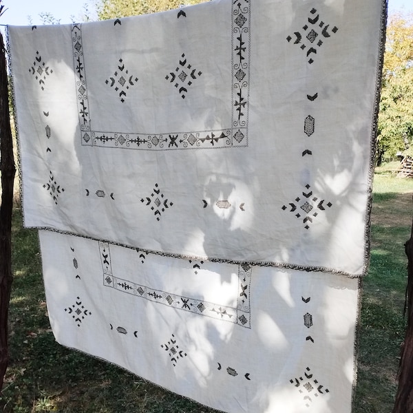 Embroidered Tablecloth - Etsy