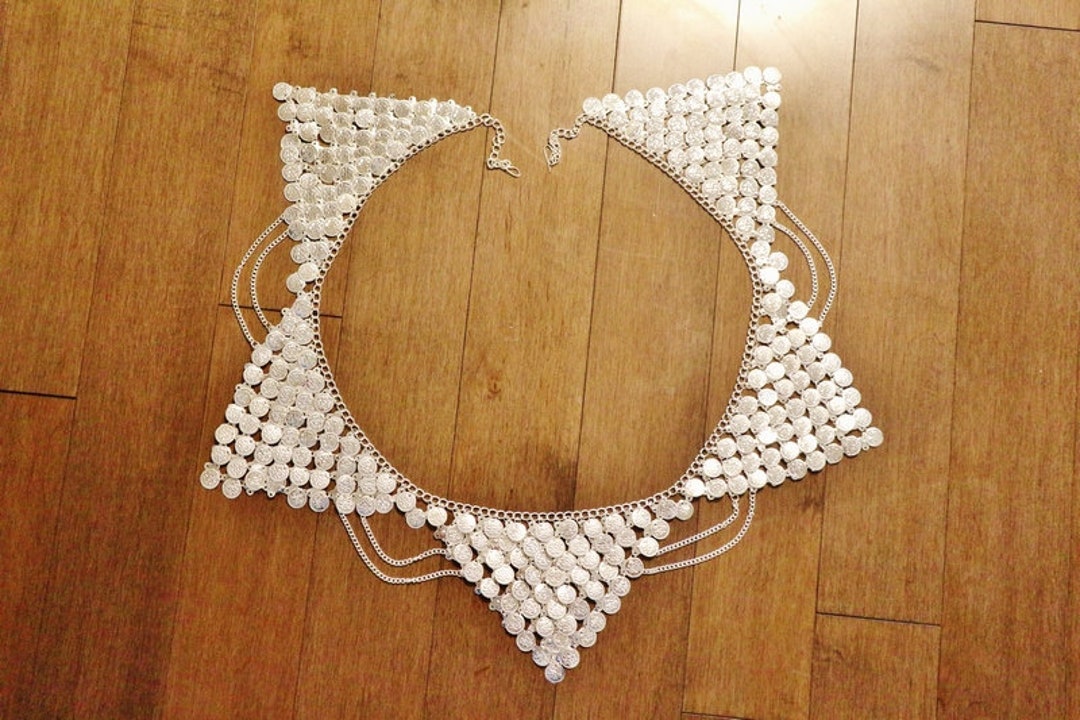 Quality Handmade Sexy Belly Dance Coin Chain Belt Bellydance Costume ...