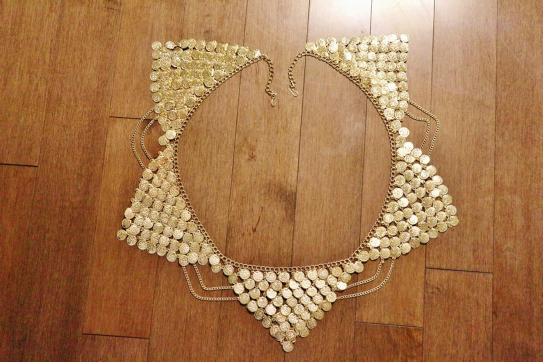 Quality Handmade Sexy Belly Dance Coin Chain Belt Bellydance Costume ...
