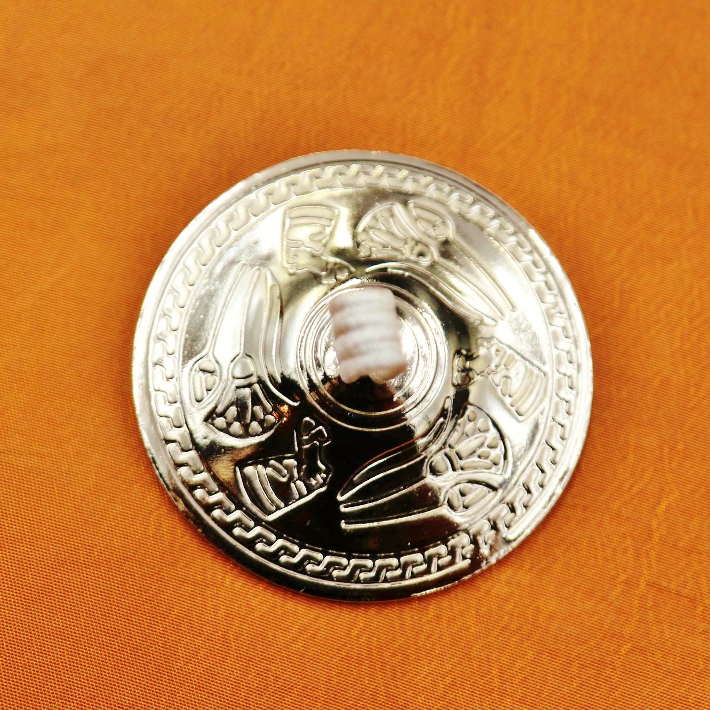 Luxury Silver Belly Dance ZILLS Set Finger Cymbals Brass 4 Pcs..new ...