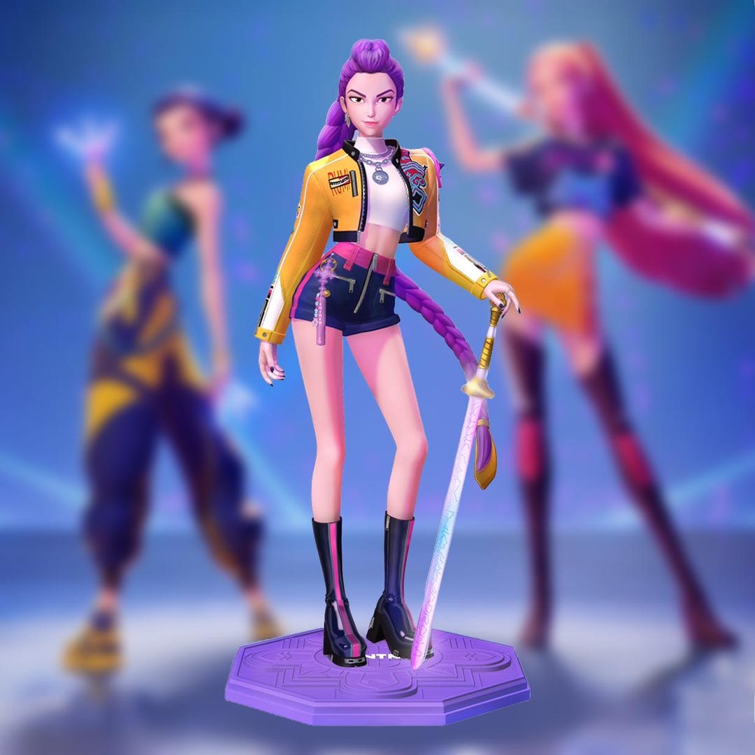 K-POP Demon Hunters – Rumi Action Figure | Model by Aarome_art | 3D ...