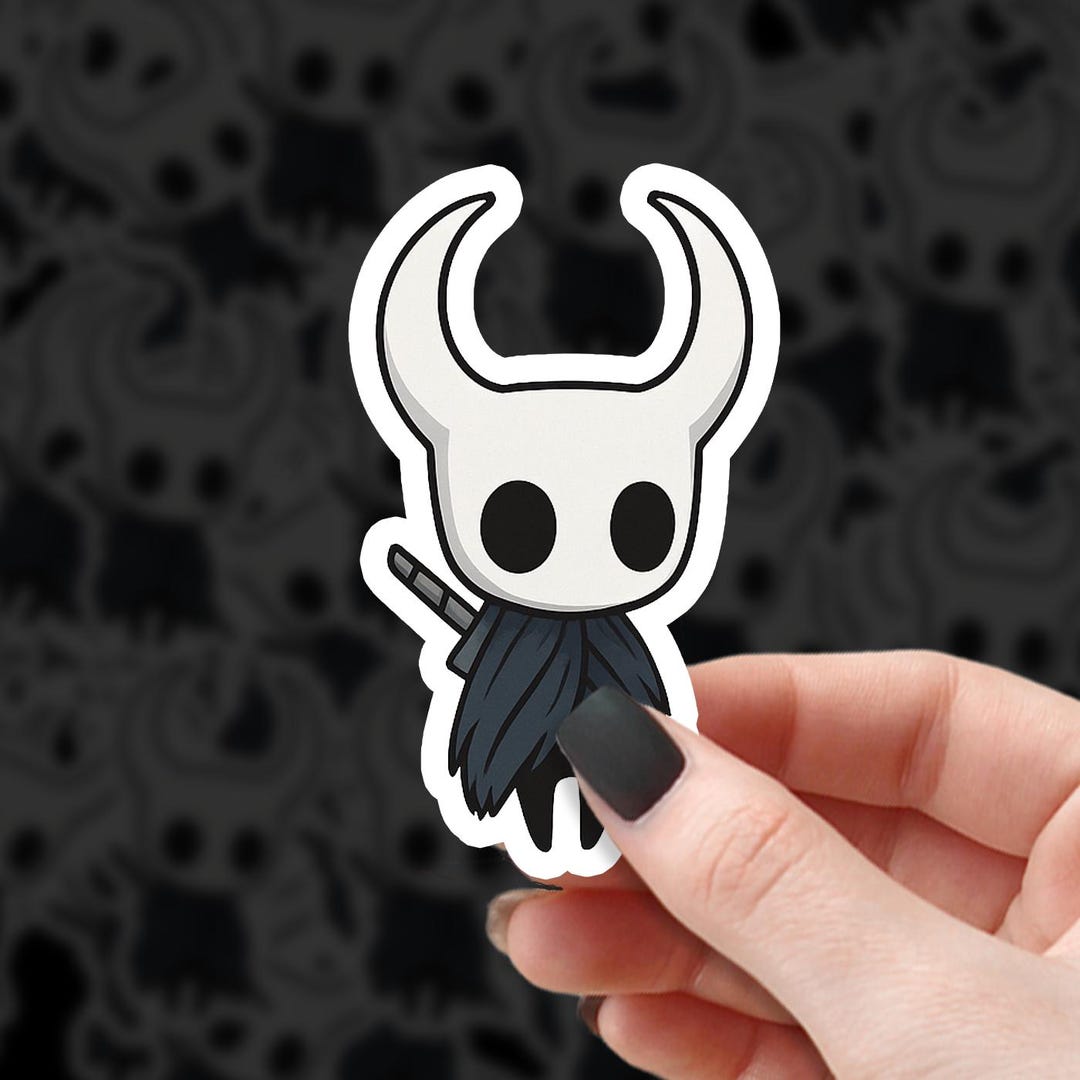 Hollow Knight – the Knight Sticker | Glossy Paper or Matte Waterproof ...