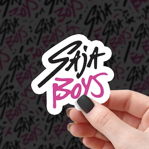 K-POP Demon Hunters - Logo SAJA BOYS - Sticker - Etsy