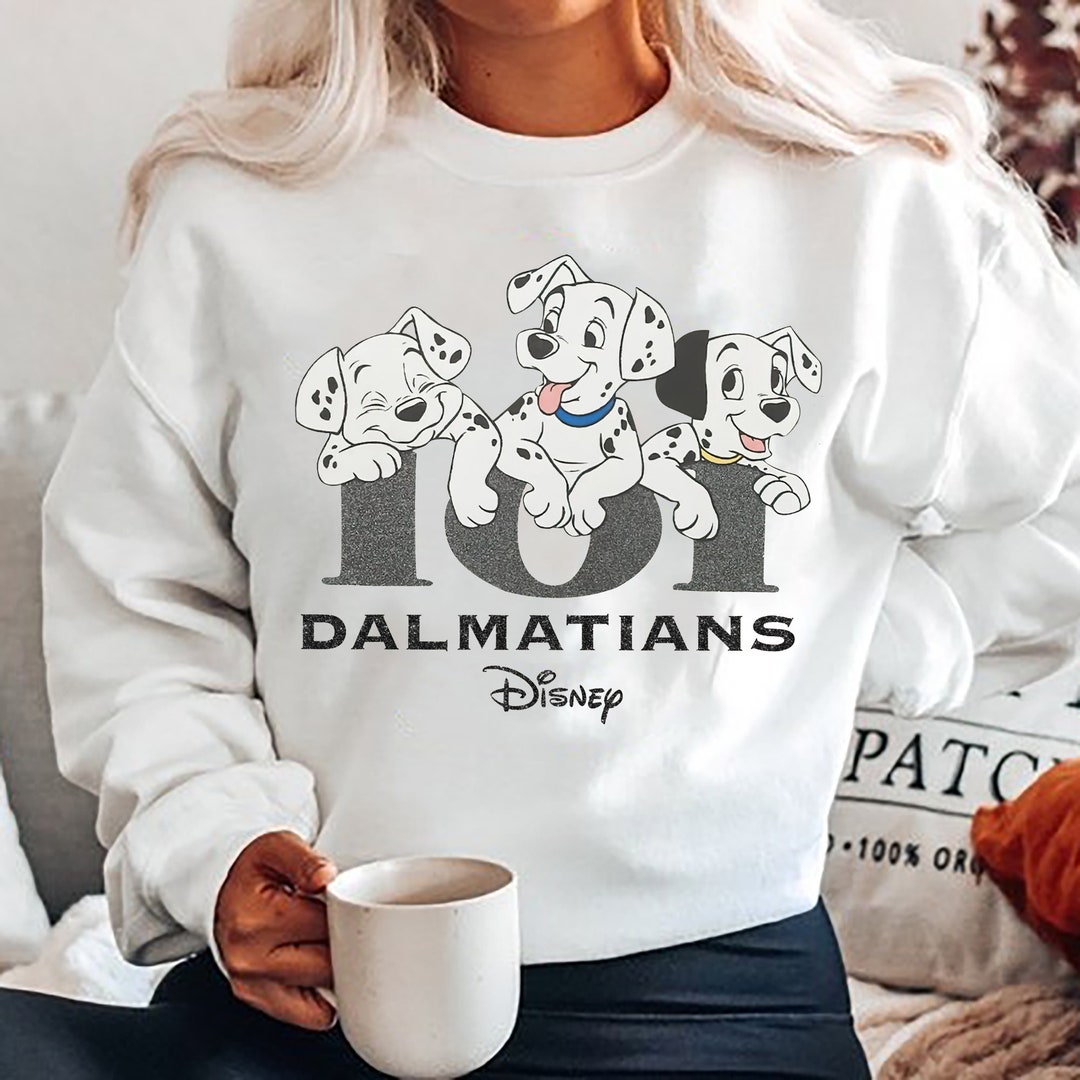 101 Dalmatian Sweatshirt Disneyland Dog Shirt Disney 101 - Etsy
