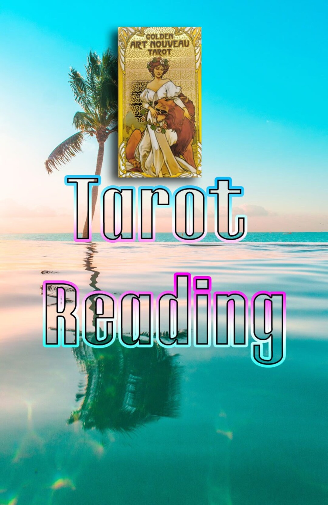 Golden Art Nouveau Tarot for Questions Involving the Masculine - Etsy