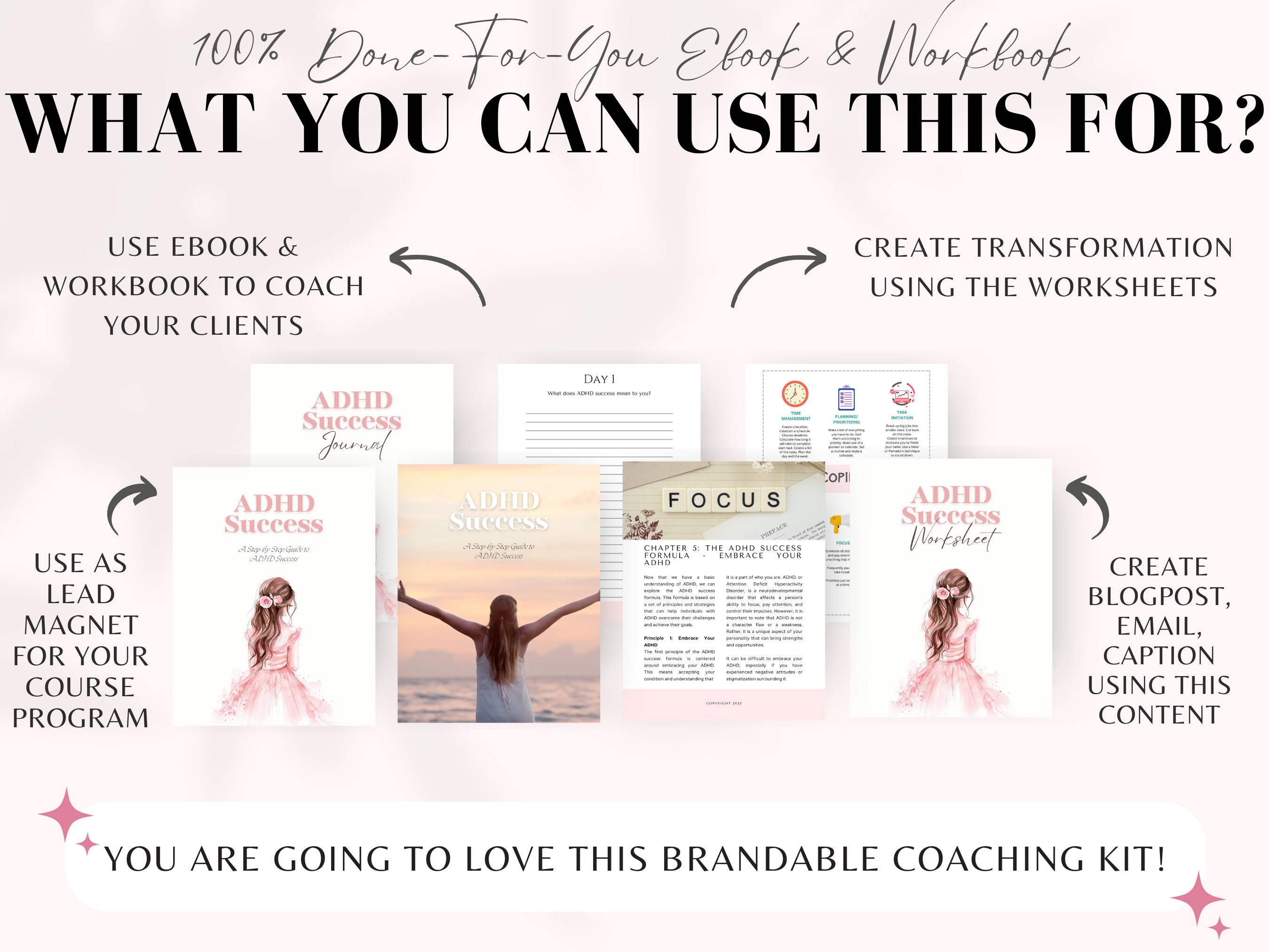 ADHD Success Formula Done for You Ebook, ADHD Workbook, Guide for ADHD ...