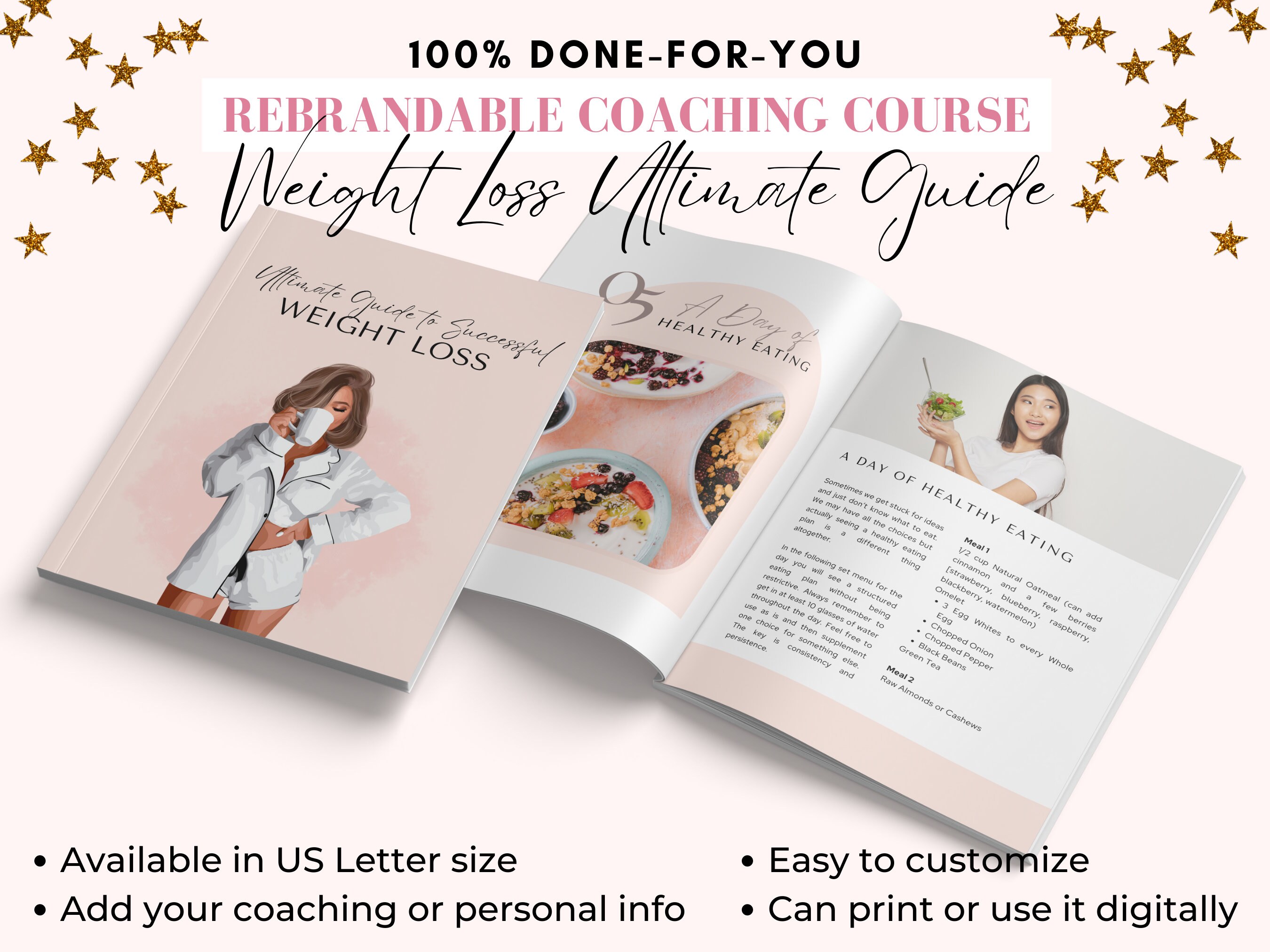 Weight Loss Quick Guide, Done for You Workbook, Coaching Course for ...