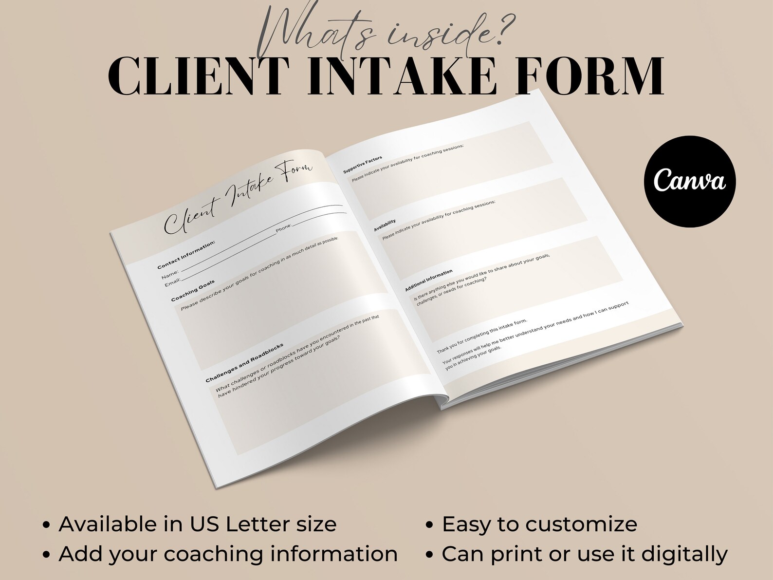 Client Welcome Packet Template for Coaches Client Onboarding - Etsy