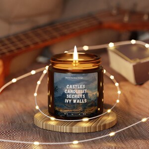 Castle Core Candle, Medieval Aesthetic Gift, Dark Academia, Spooky ...
