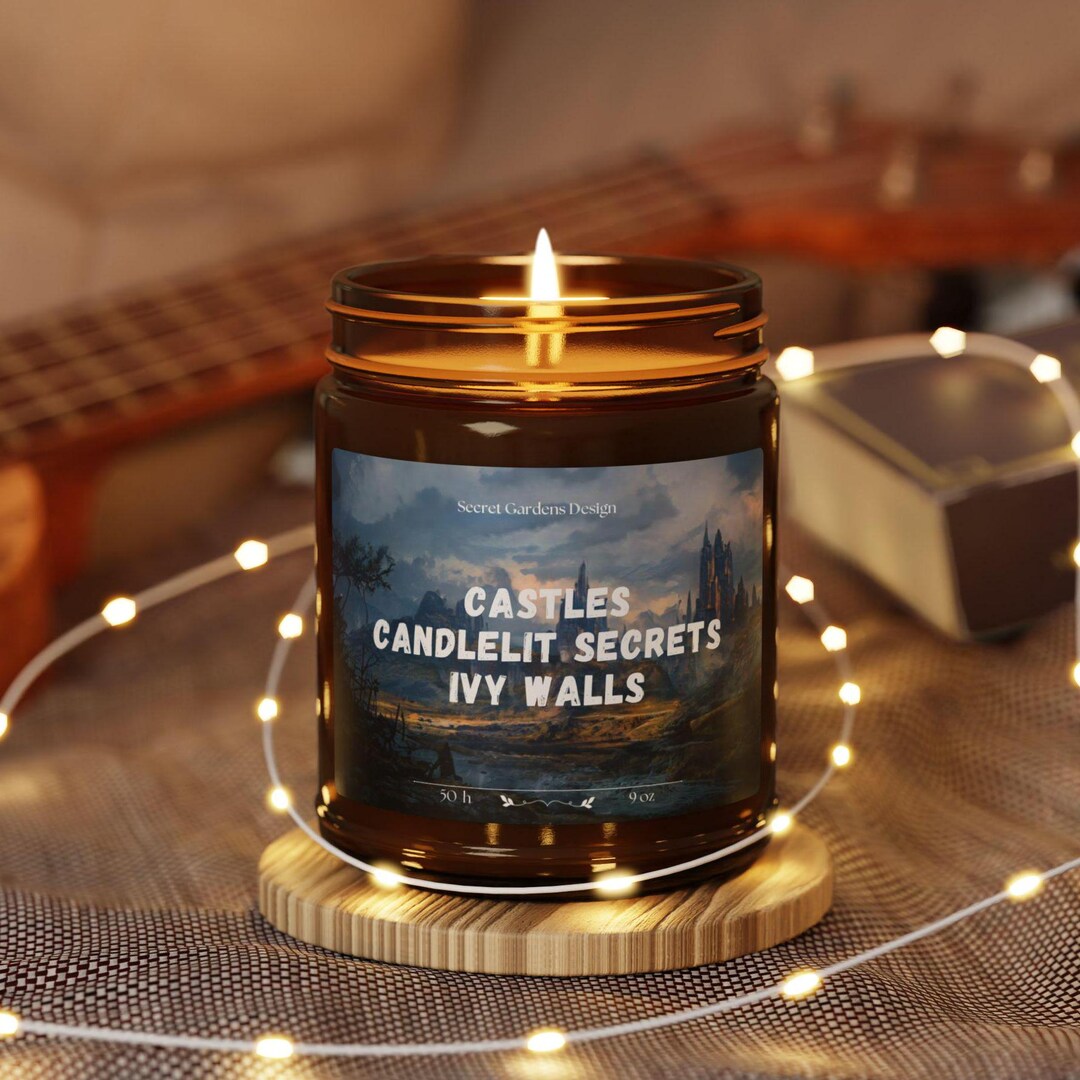 Castle Core Candle, Medieval Aesthetic Gift, Dark Academia, Spooky ...