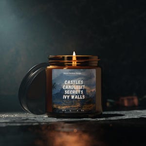 Castle Core Candle, Medieval Aesthetic Gift, Dark Academia, Spooky ...