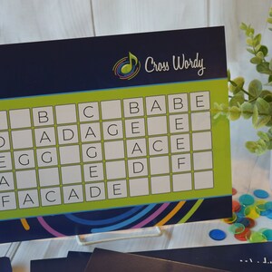 Music Note Identification Game: Note Wordy 2 - Etsy