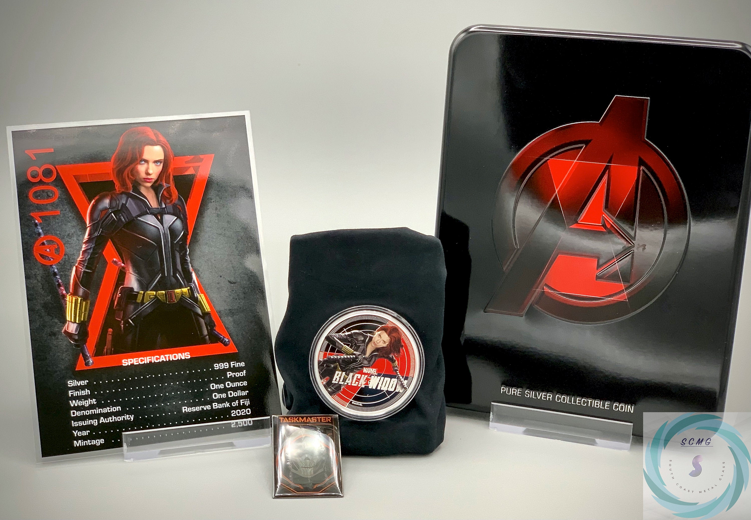 2020 Fiji 1 Oz Pure Silver Black Widow Proof Coin Cert 0073 - Etsy