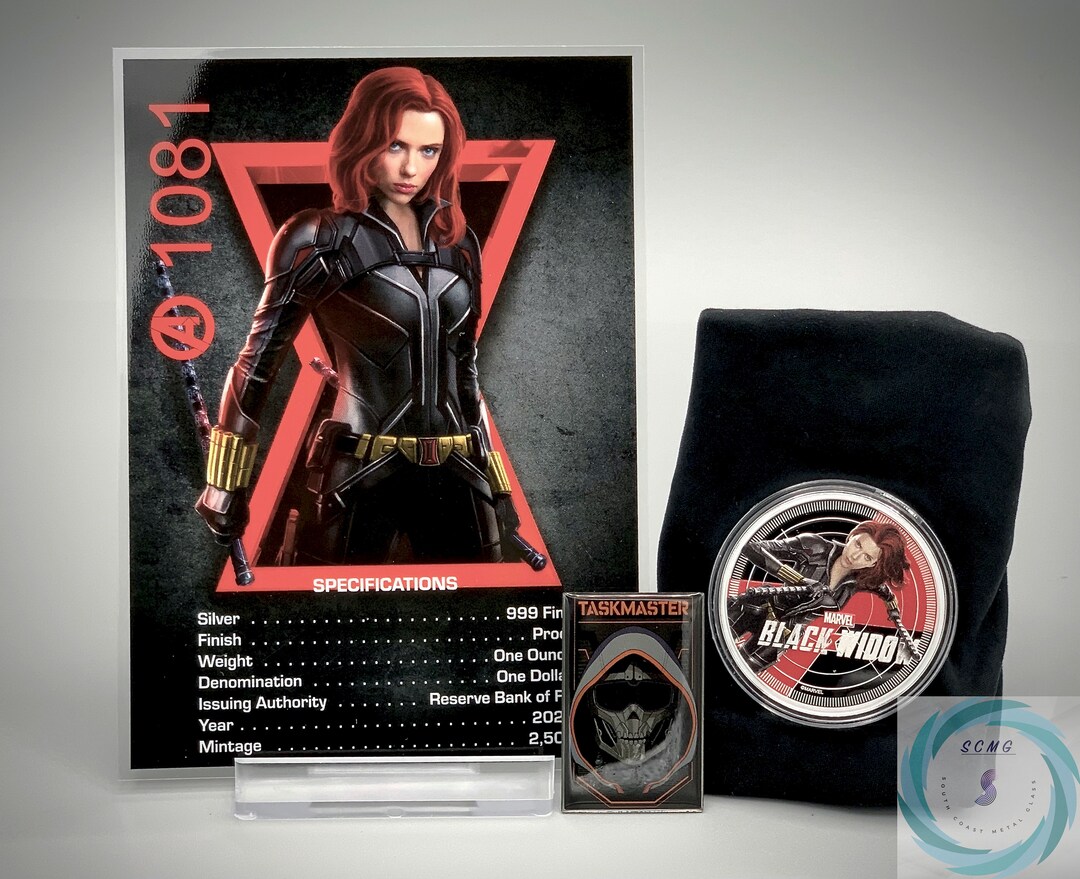 2020 Fiji 1 Oz Pure Silver Black Widow Proof Coin - Cert #0073!!!! - Etsy
