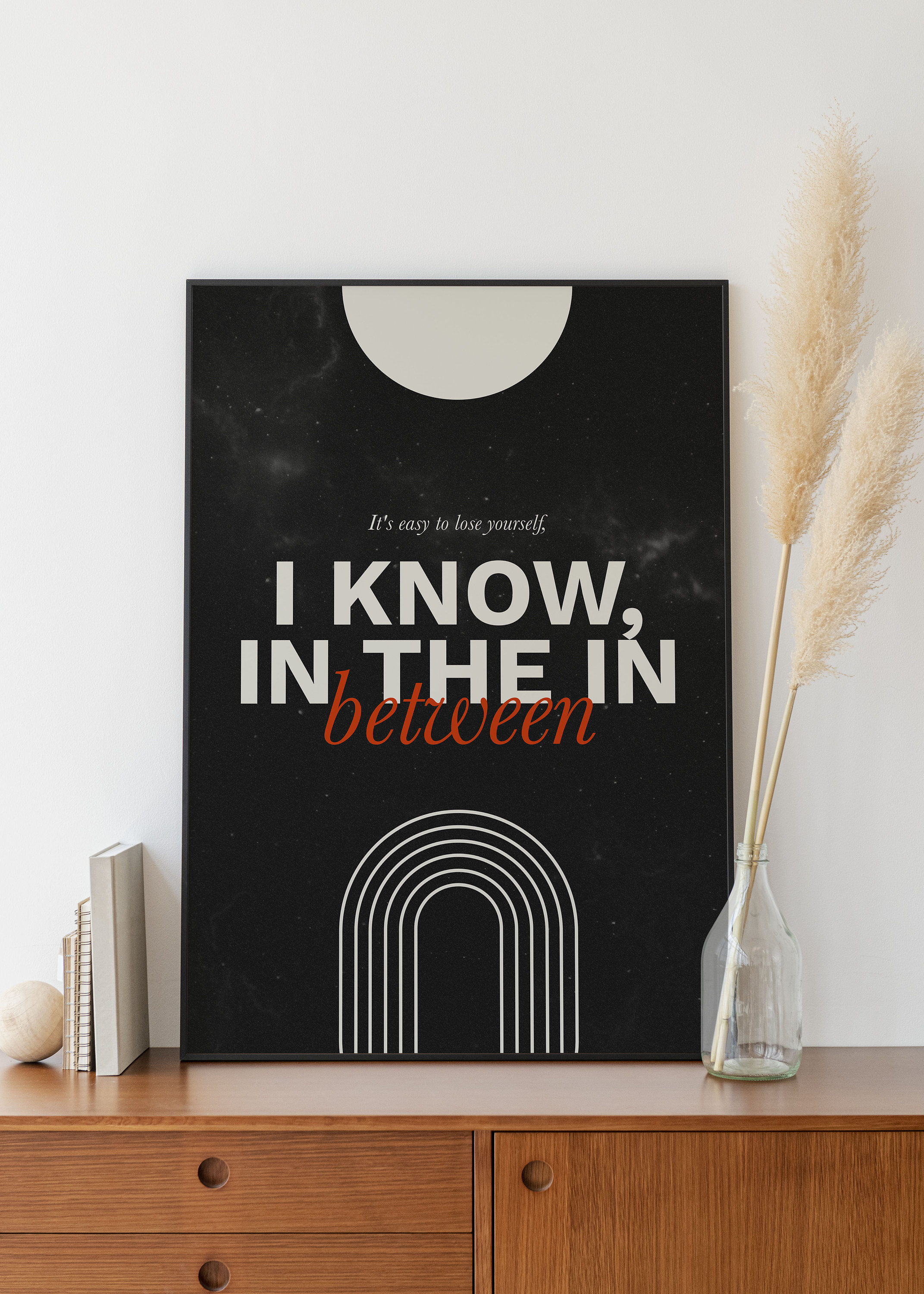 Beartooth, in Between Inspired Poster Art Print A4, A3, A2 Metal Band ...