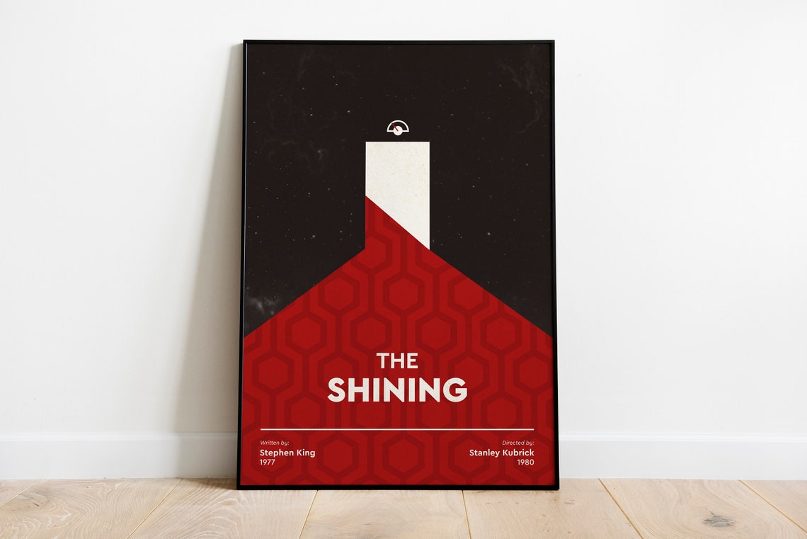 The Shining - Kubrick Inspired Poster - Stephen King - Horror Film ...