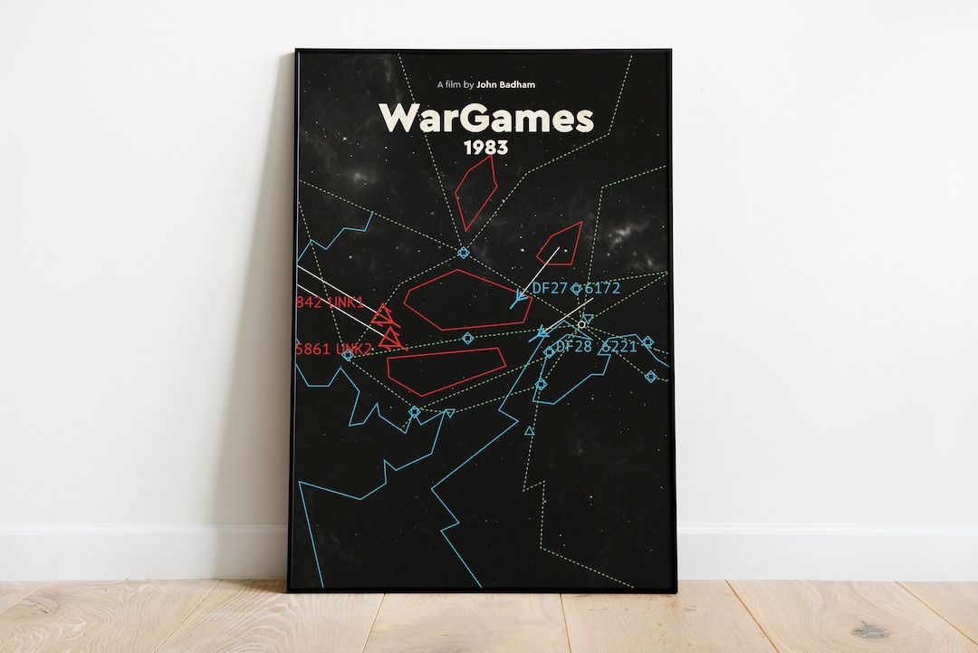 Wargames Movie - Inspired Poster | Matthew Broderick | Art Print | A4 ...