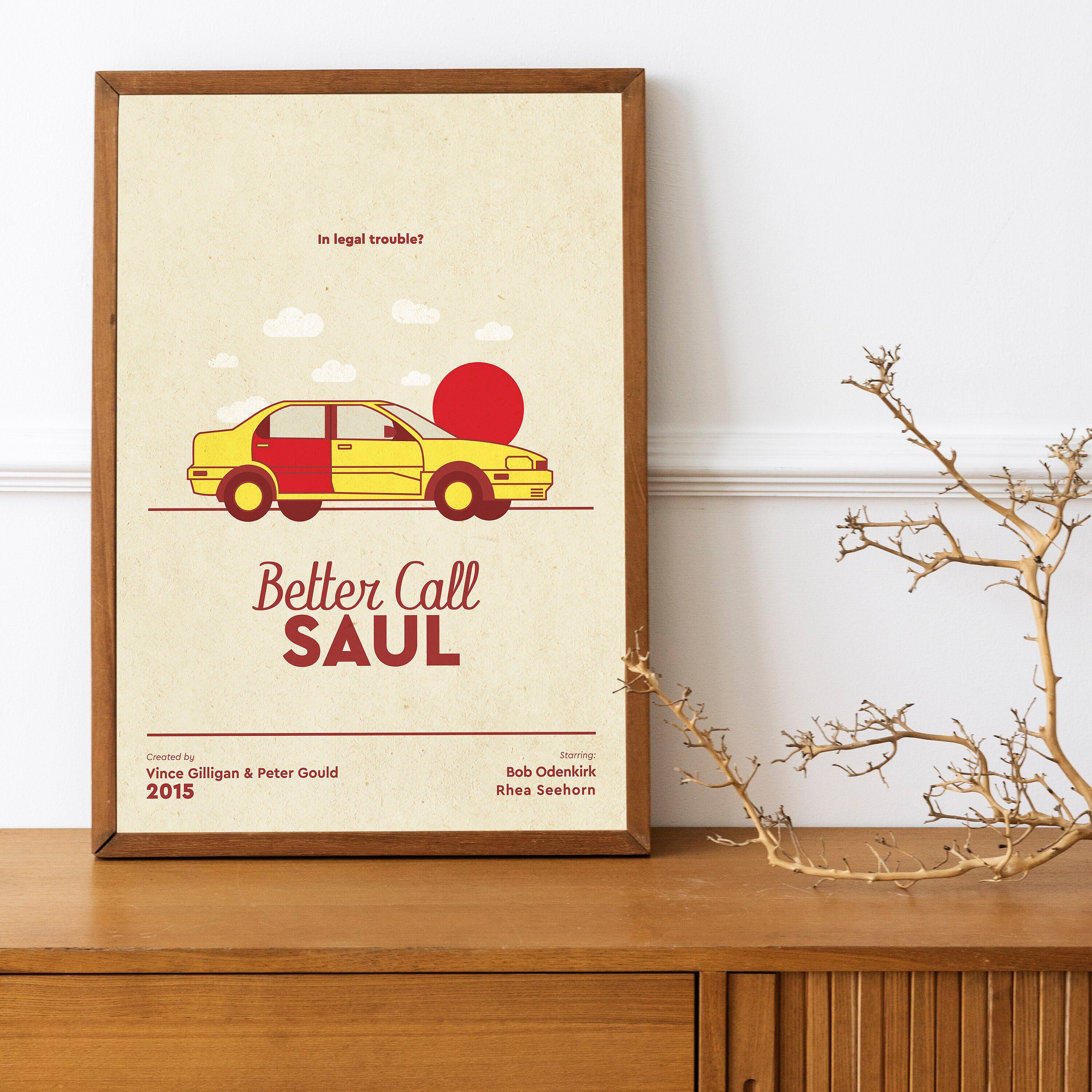 Better Call Saul Poster Print - Tv Series Poster Art - Better Call Saul ...