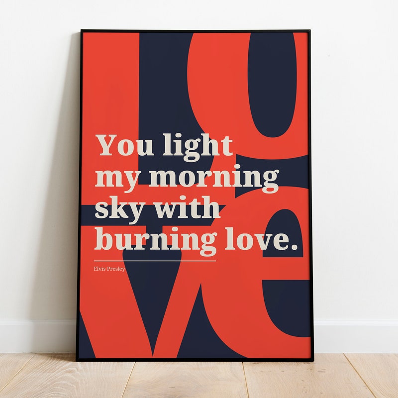 Elvis Presley Poster A4 - Etsy UK