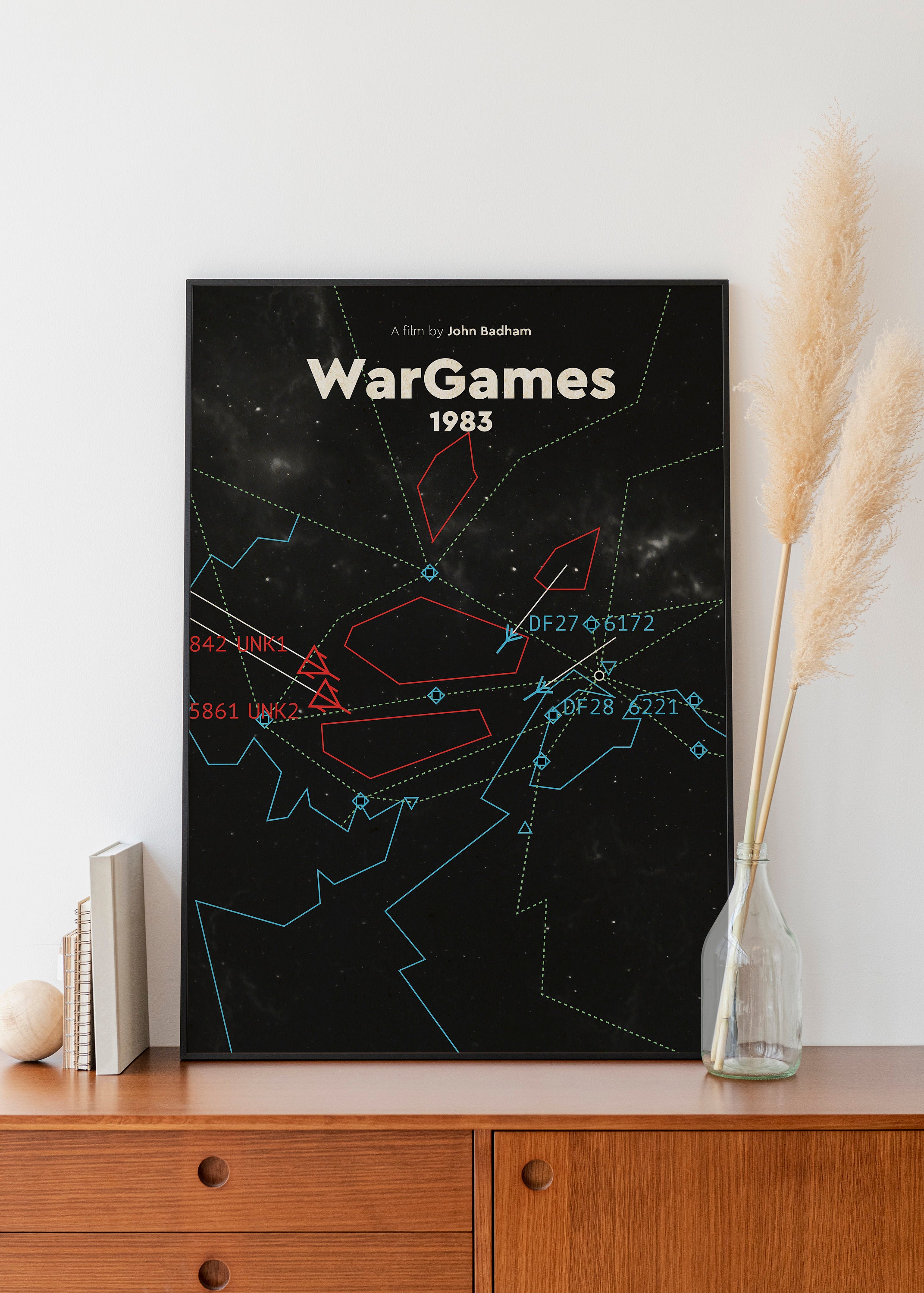 Wargames Movie Inspired Poster Matthew Broderick Art - Etsy