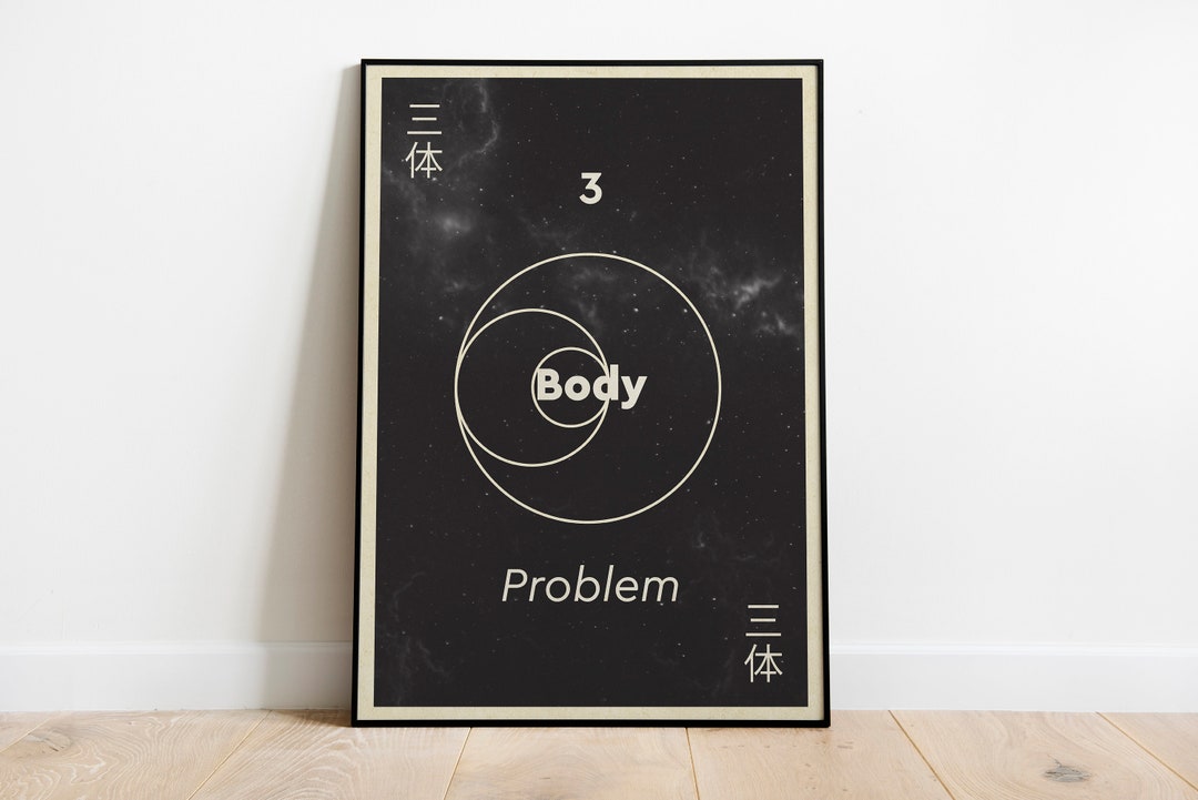 3 Body Problem TV Show Poster Print Poster Design Sci-fi Tv Shows ...