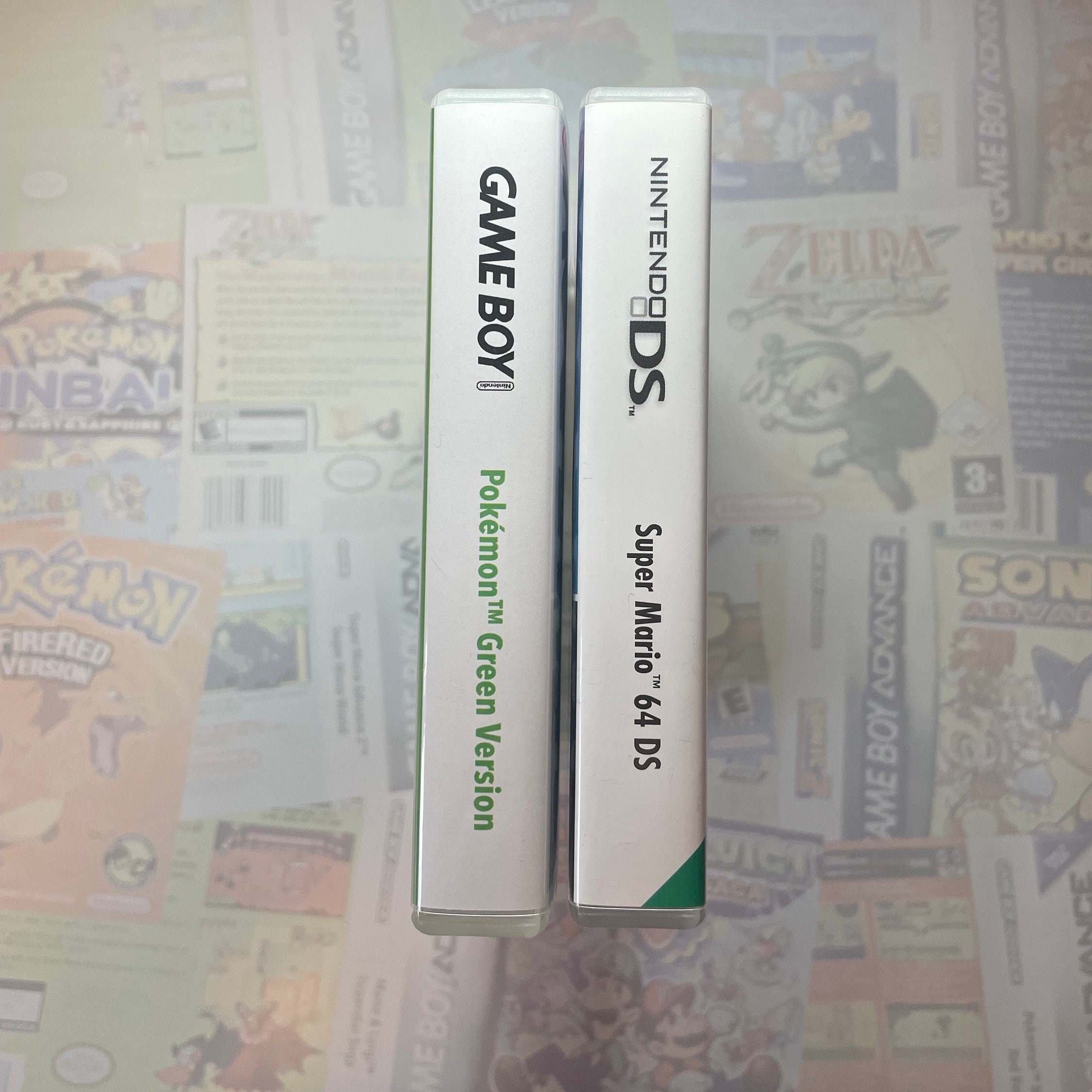 Pokémon Green GB Box Art for Clear DS Case print Only - Etsy