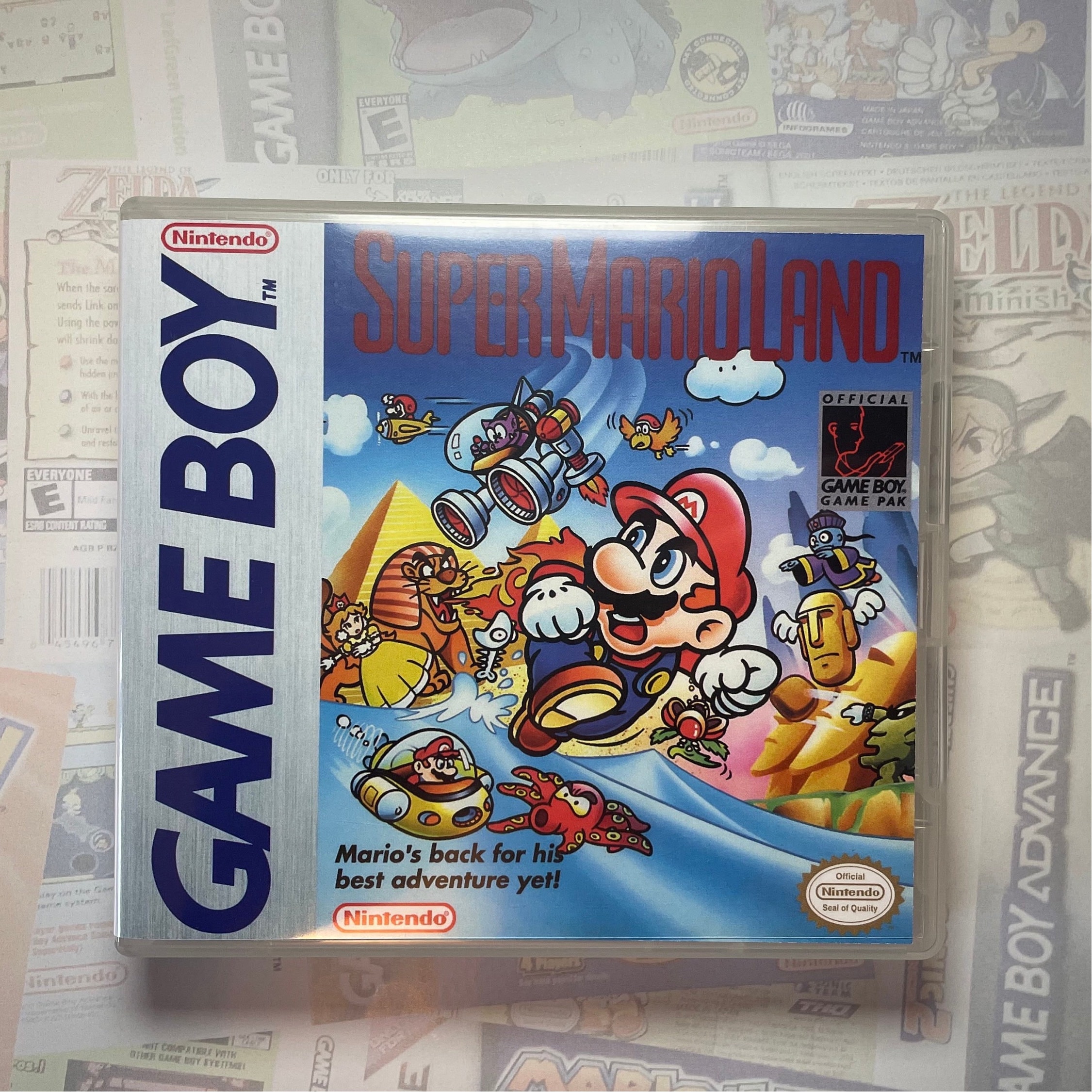 Super Mario Land GB Box Art for Clear DS Case print Only - Etsy