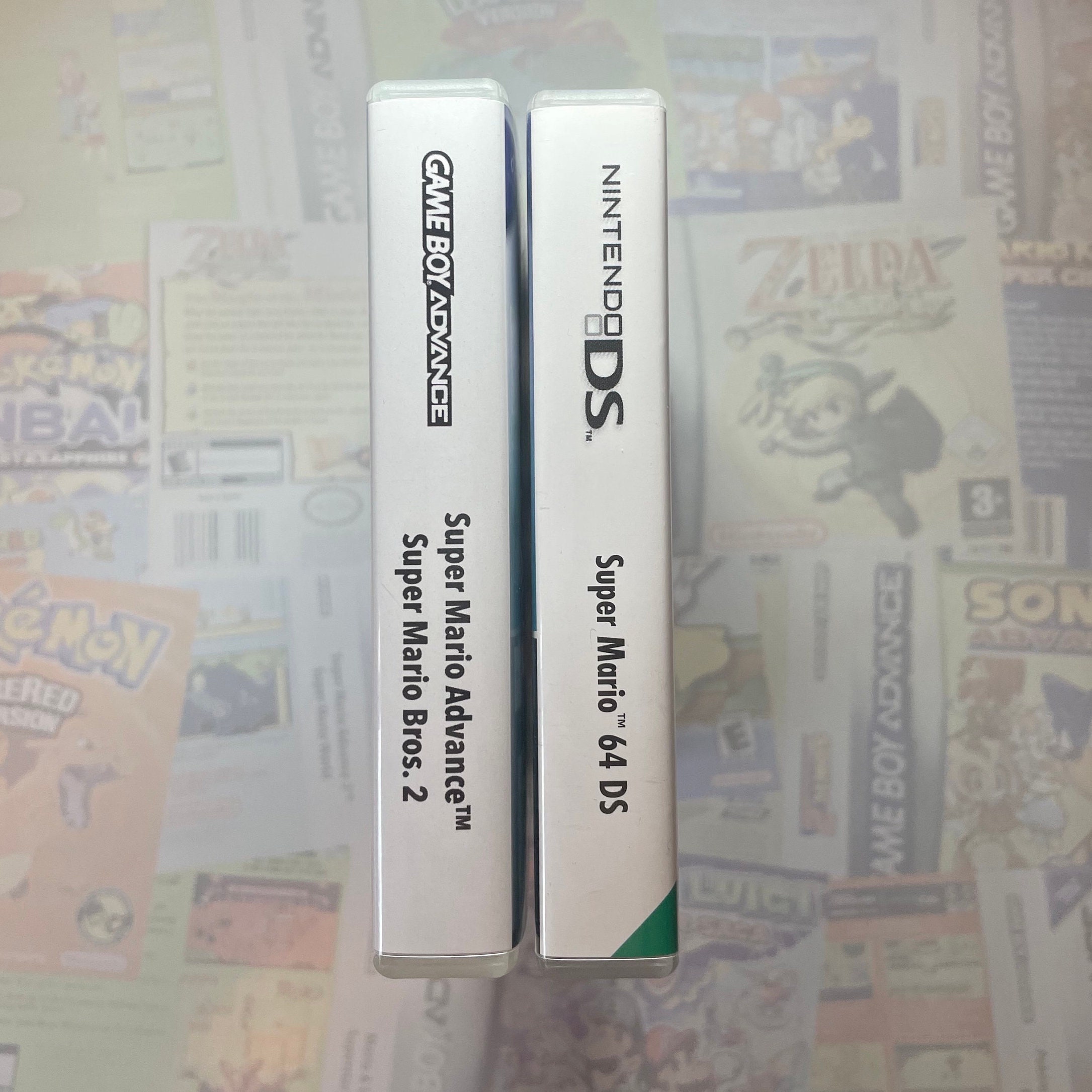 Super Mario Advance GBA Box Art for Clear DS Case print Only - Etsy