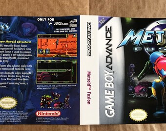 Metroid Fusion Box - Etsy
