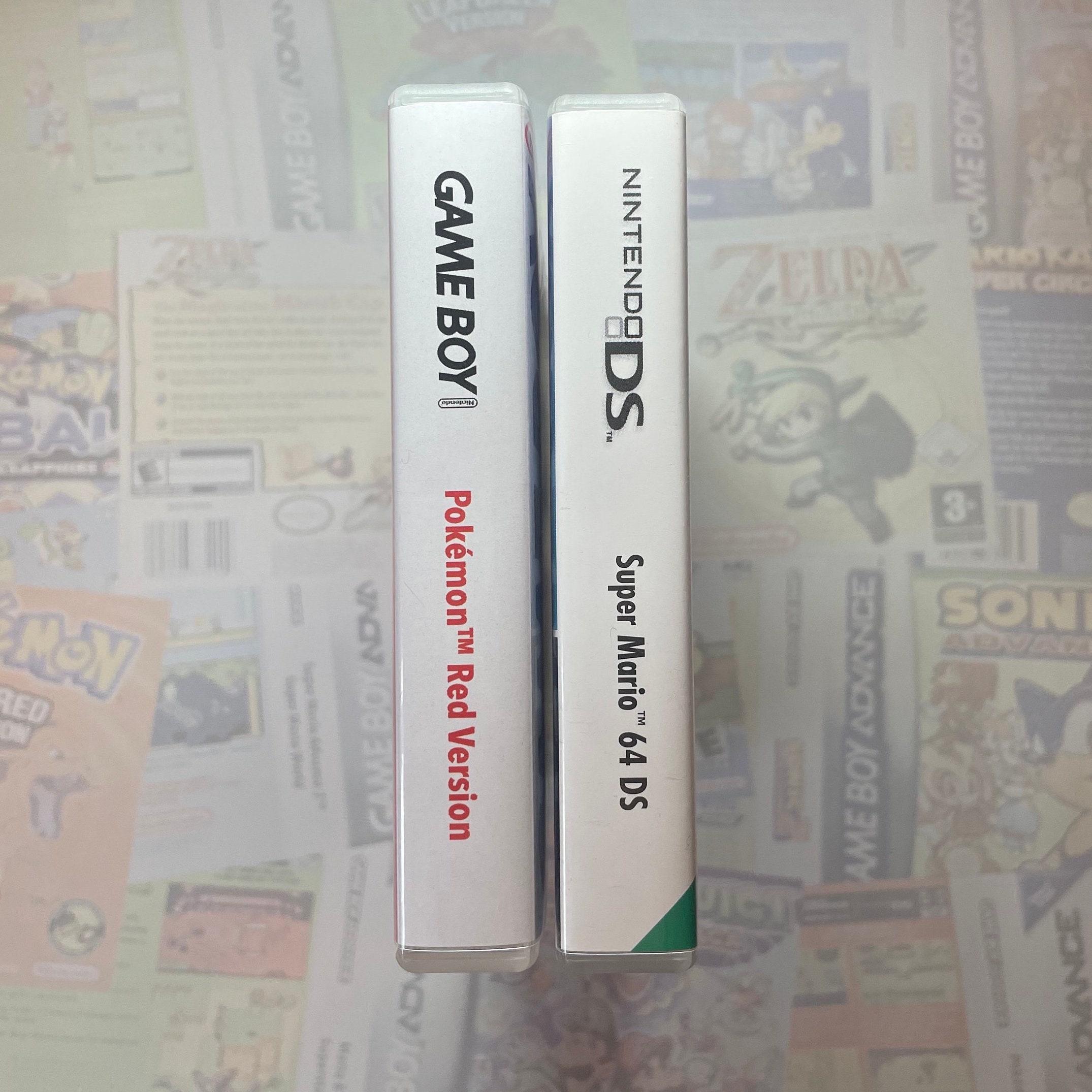 Pokémon Red GB Box Art for Clear DS Case (print Only) - Etsy