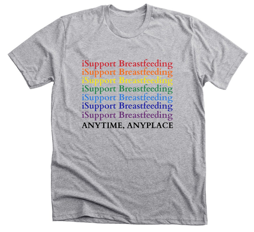Isupport Breastfeeding Shirt, Mommy Shirt, Breastfeeding Mama Shirt ...