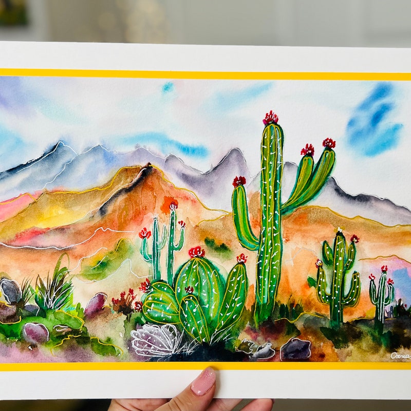 Arizona Watercolor - Etsy