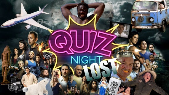 Lost Quiz Lost TV Show Trivia LOST Quiz Night | Etsy