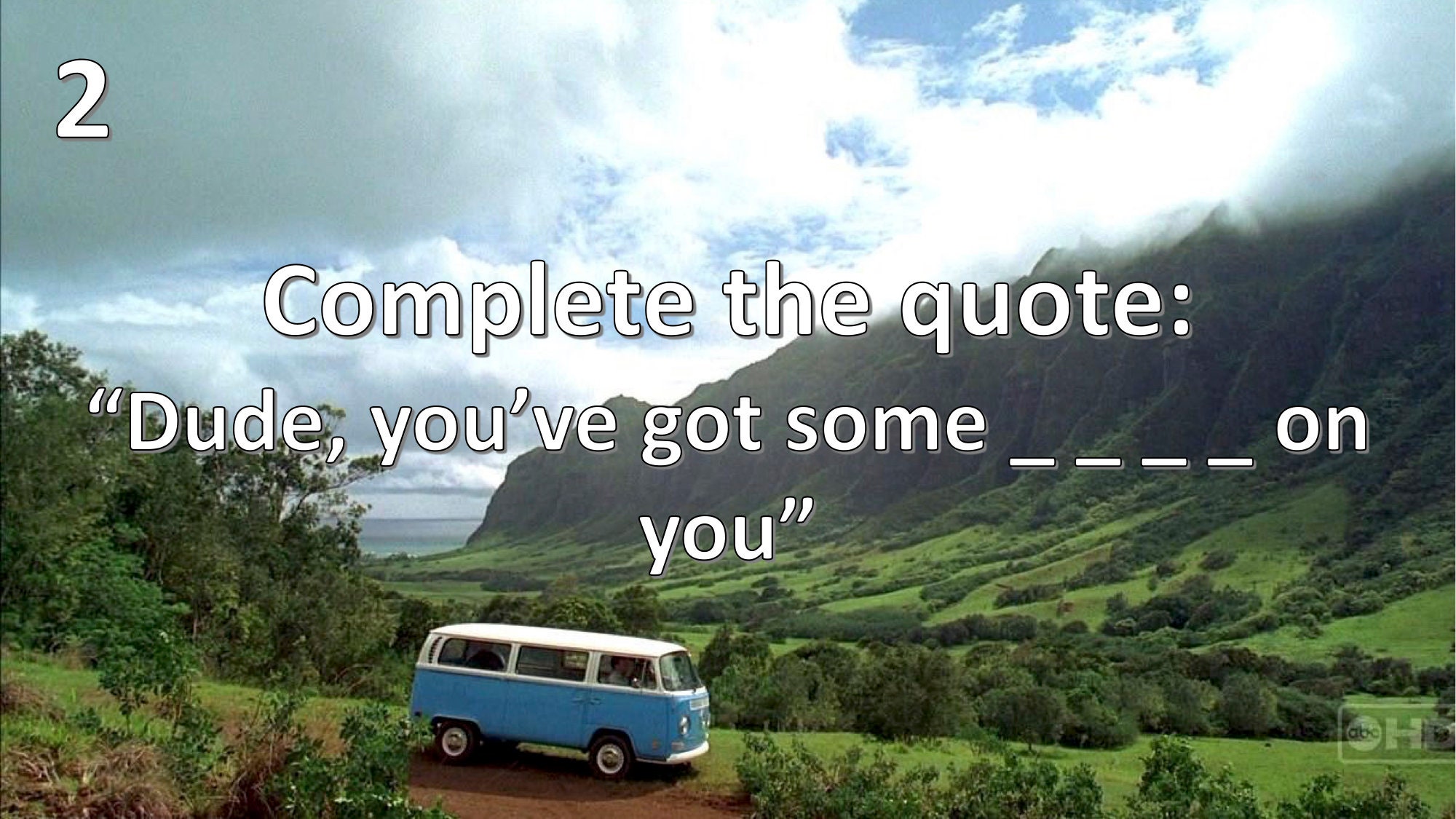 Lost Quiz Lost TV Show Trivia LOST Quiz Night Games Birthday Games ...