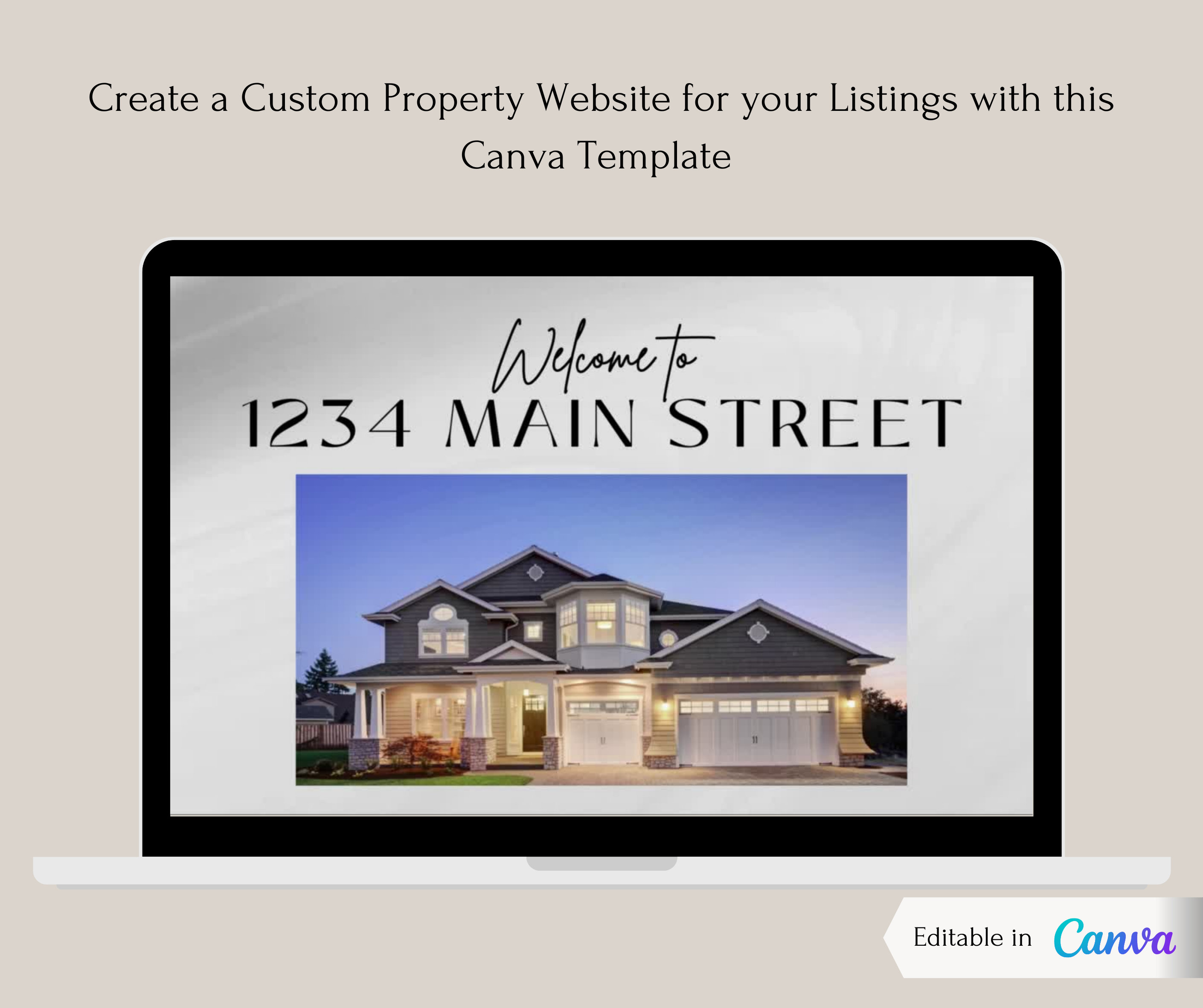 Real Estate Website Template Custom Listing Website Custom Property ...