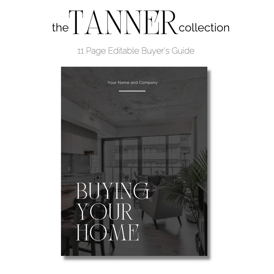 Buyer's Guide the Tanner Collection 11 Page - Etsy