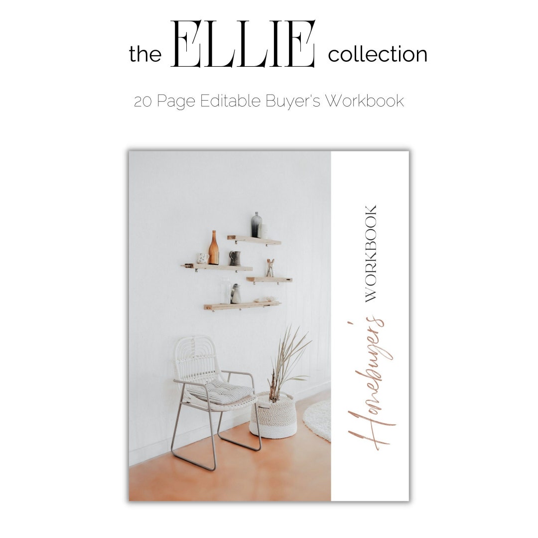 Buyer's Workbook the Ellie Collection 20 Page - Etsy
