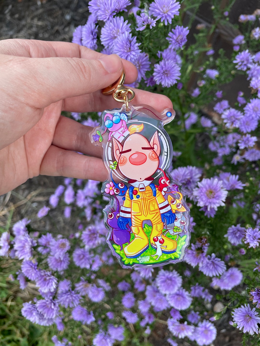 Louie Pikmin Acrylic Keychain - Etsy