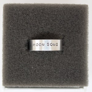 Phoebe Bridgers Inspired Hand Stamped Rings (punisher, Kyoto, Motion ...