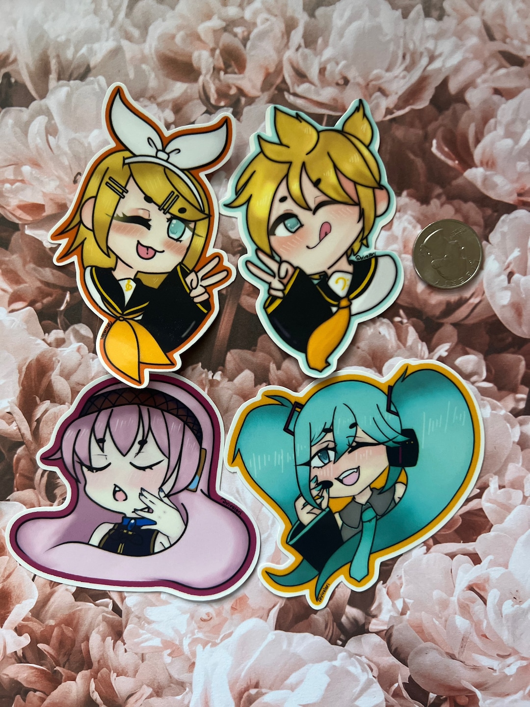 Chibi Vocaloid Stickers - Etsy