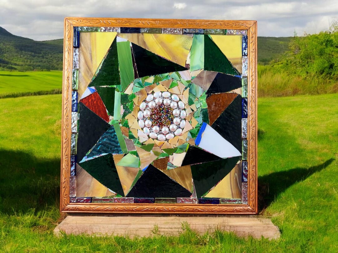 Custom Stained Glass Art, Mosaic Stained Glass Art, Hand Crafted ...