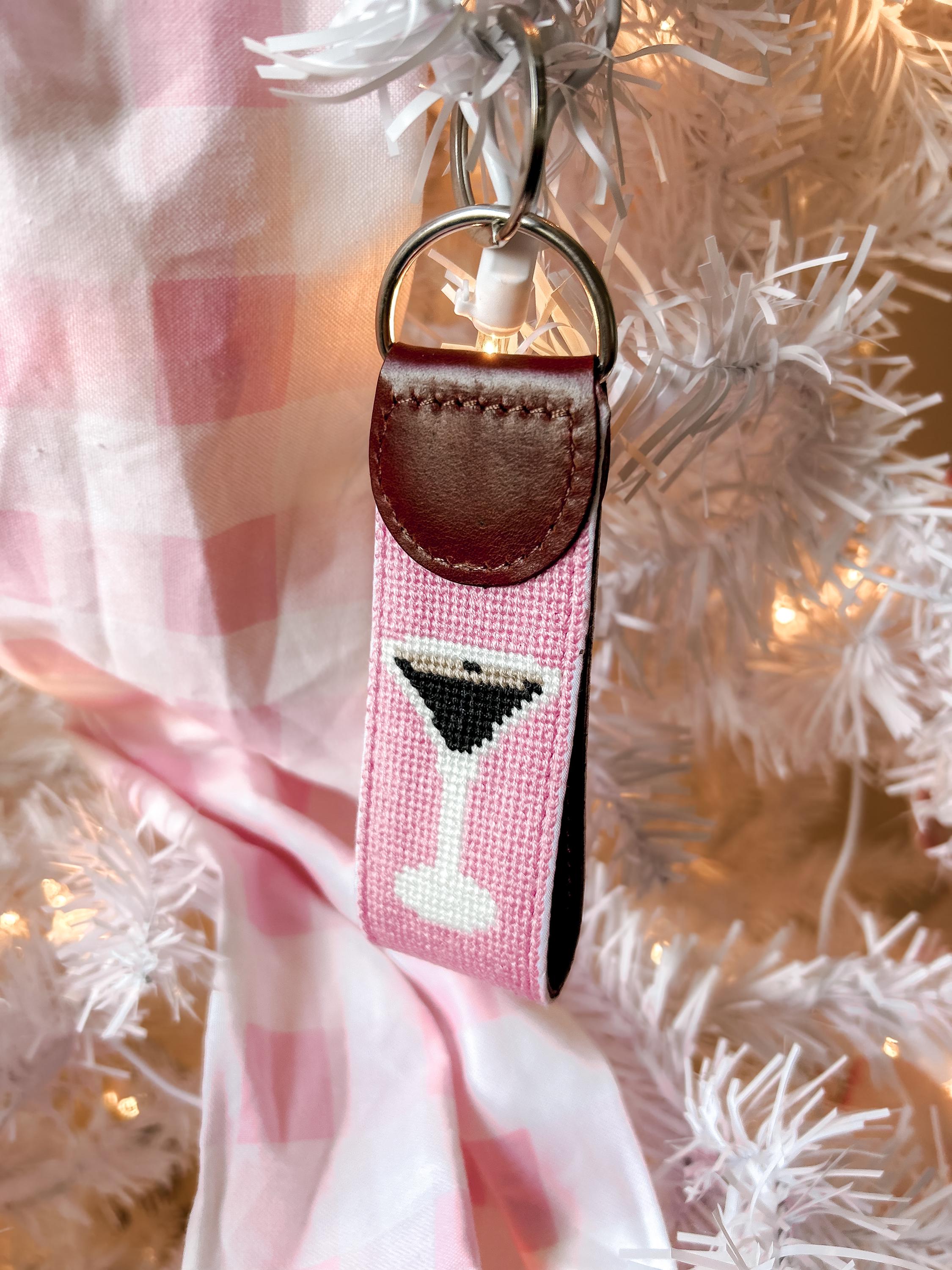 Espresso Martini Needlepoint Keychain - Etsy