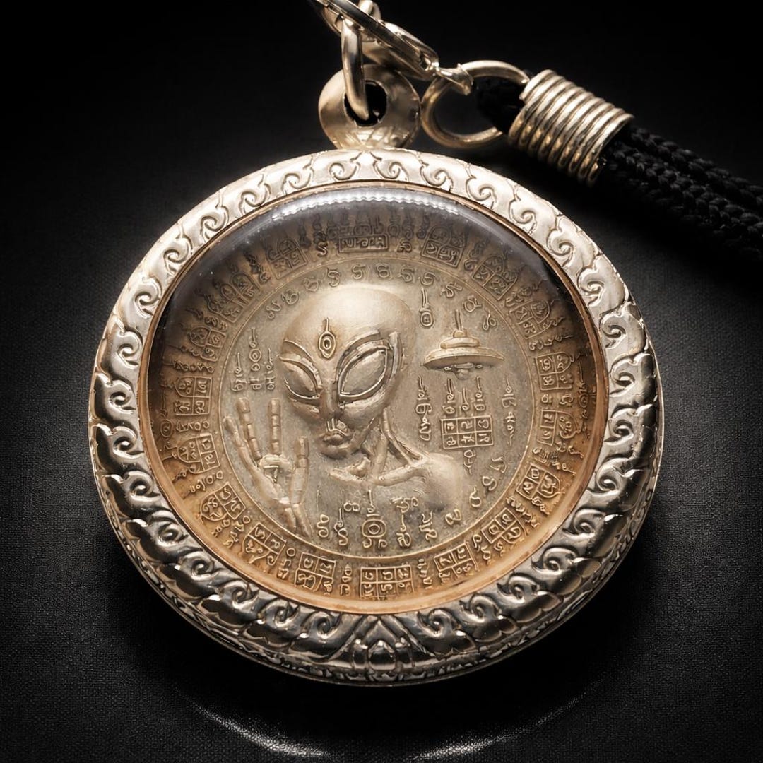 Starseed Awakening Talisman - Extraterrestrial Alien Amulet for ...